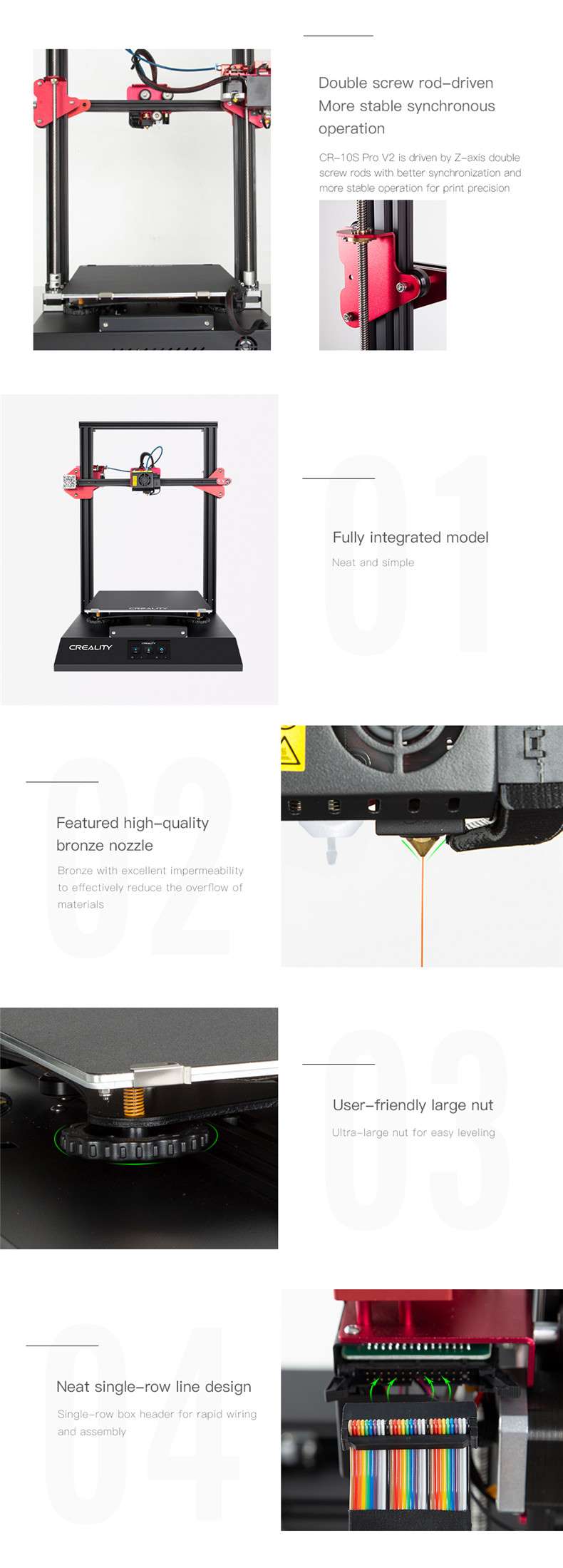 Creality CR-10S Pro V2 3D Printer - Efficient BL Touch included - ADDIFY Hong Kong 3D Printing