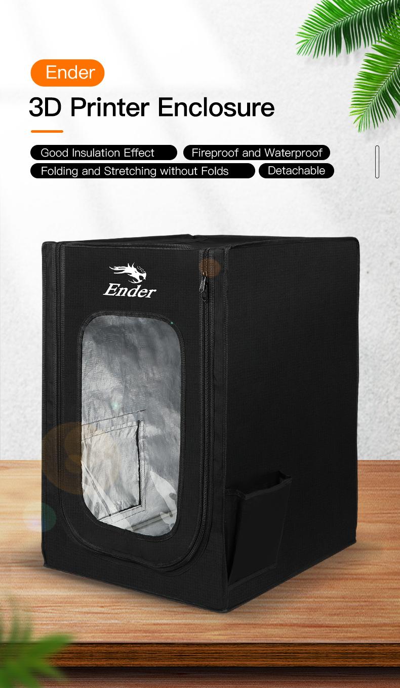 Creality Ender 3 V2 Enclosure - Print Safe, Easy Install - ADDIFY Hong ...